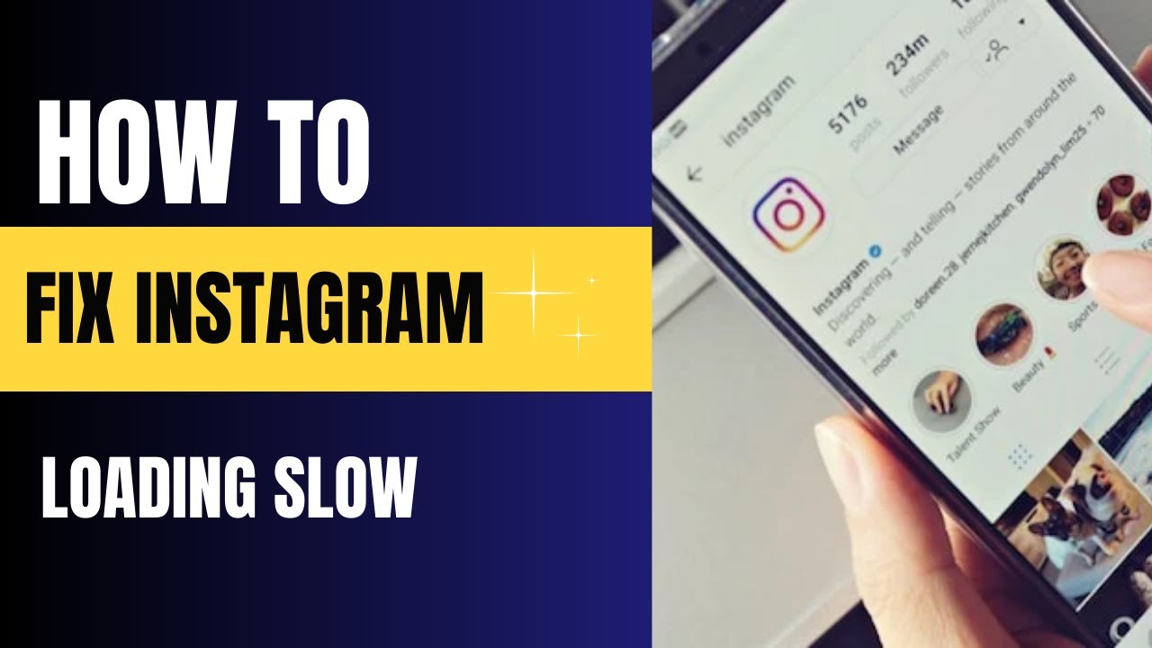 How To Fix Instagram Loading Slow? - YouTube