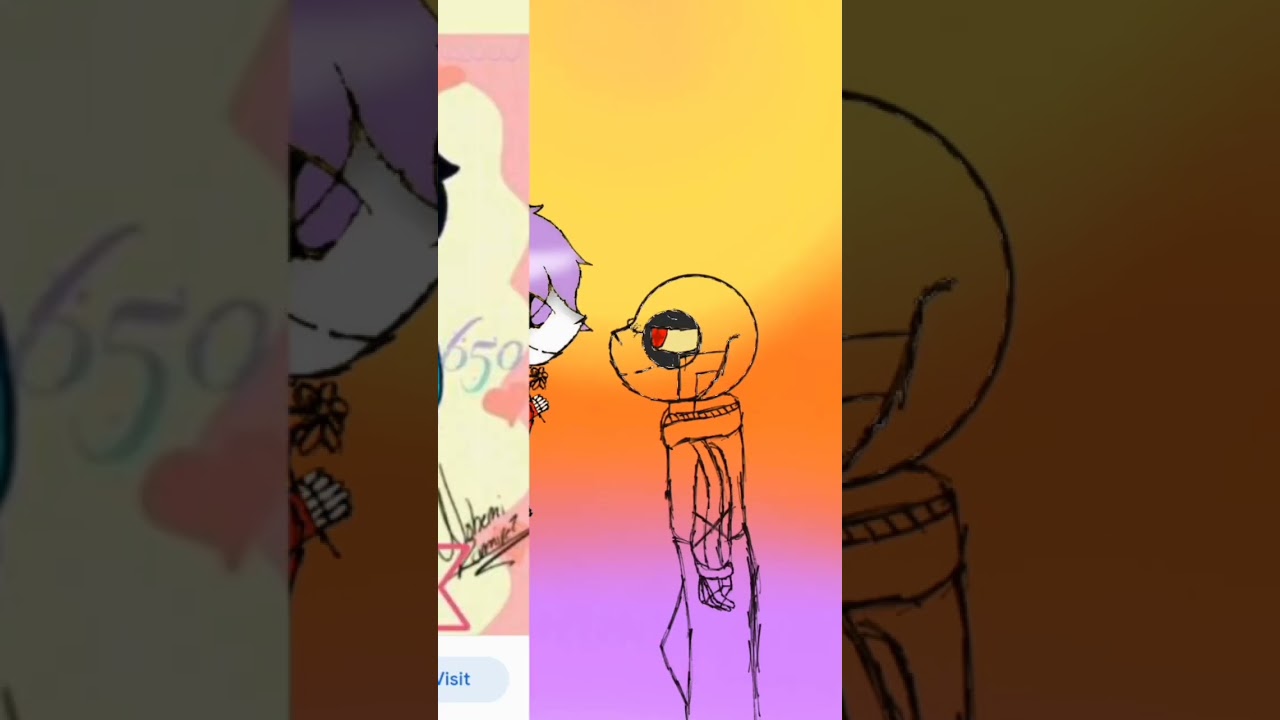 lux X gradient my art not edited by me shout out to Mama nootmare for ...