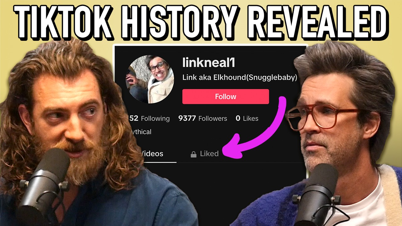 Link Accidentally Reveals His TikTok History | Ear Biscuits - YouTube