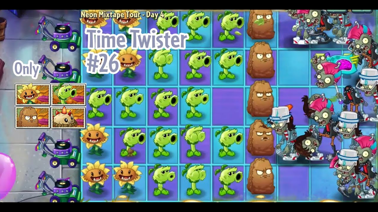 PvZ2 Walkthrough using only Plants from the next World #26 | Plants vs ...