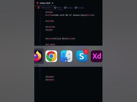 How to Change the Background Color After Clicking the Button in JavaScript? #javascript #click # ...