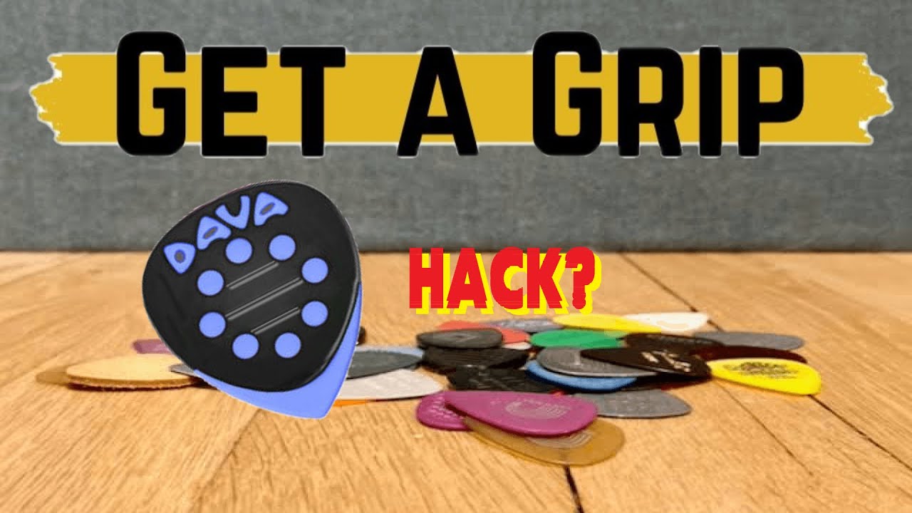Get a Grip-Guitar Pick Hack - YouTube