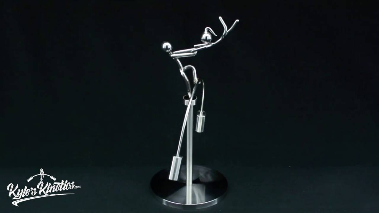 The Happy Couple (4th Generation) - Kinetic balancing desk toy physics ...