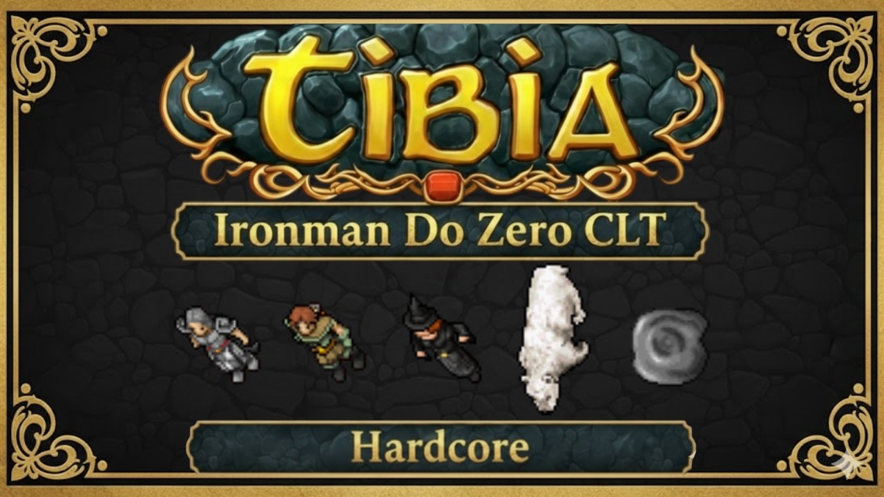 33º Ep. Tibia Ironman Hardcore CLT: Bandit, Wild Warrior, Witch, Polar ...