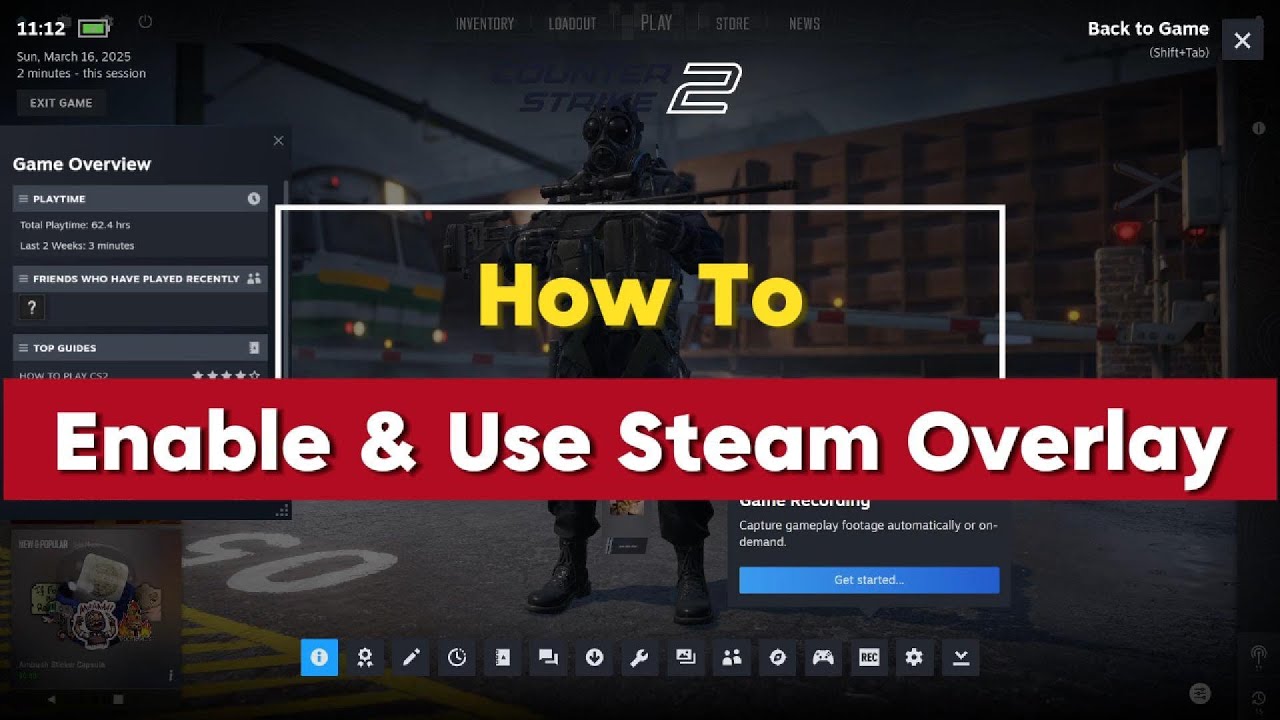 How To Enable & Use Steam Overlay (Full Guide) 2025 - YouTube
