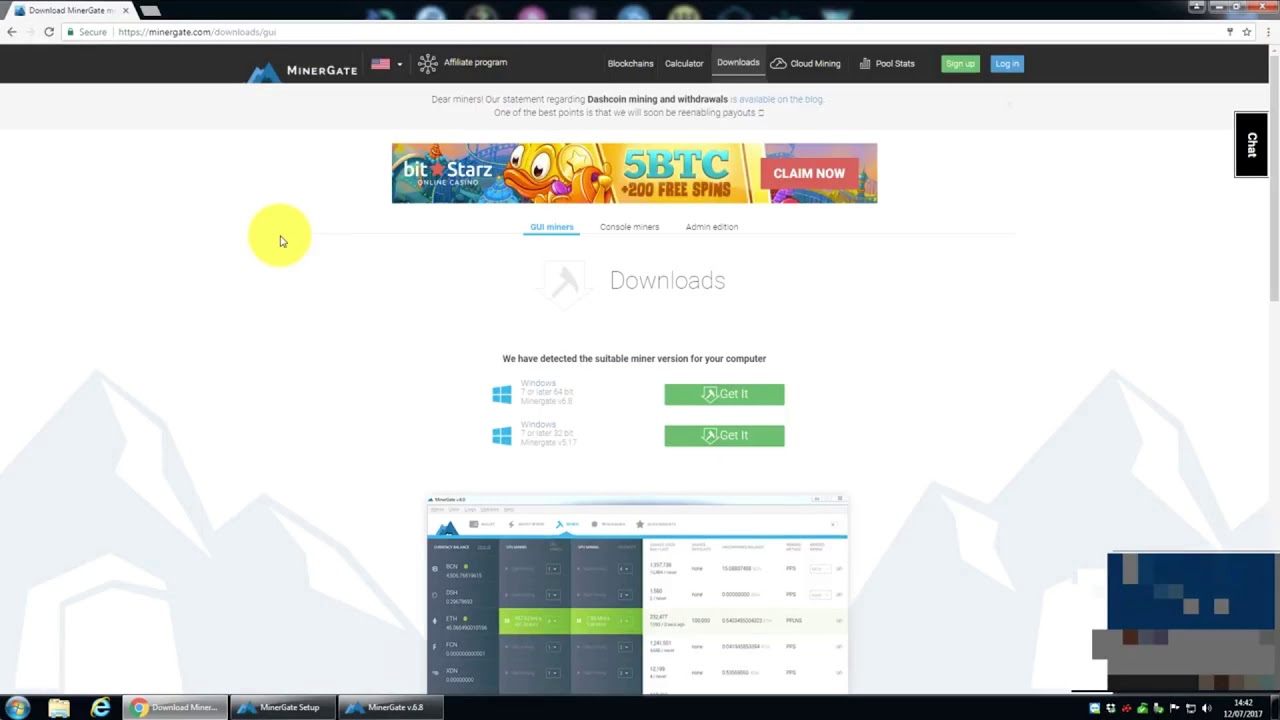 Minergate Mining Review - YouTube
