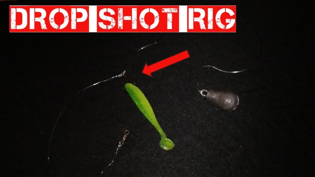 Cara membuat drop shot rig (rangkaian drop shot) - YouTube