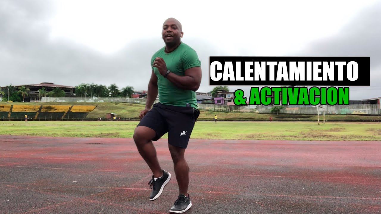 Entrenamiento de calentamiento y activacion para hacer ejercicio - YouTube