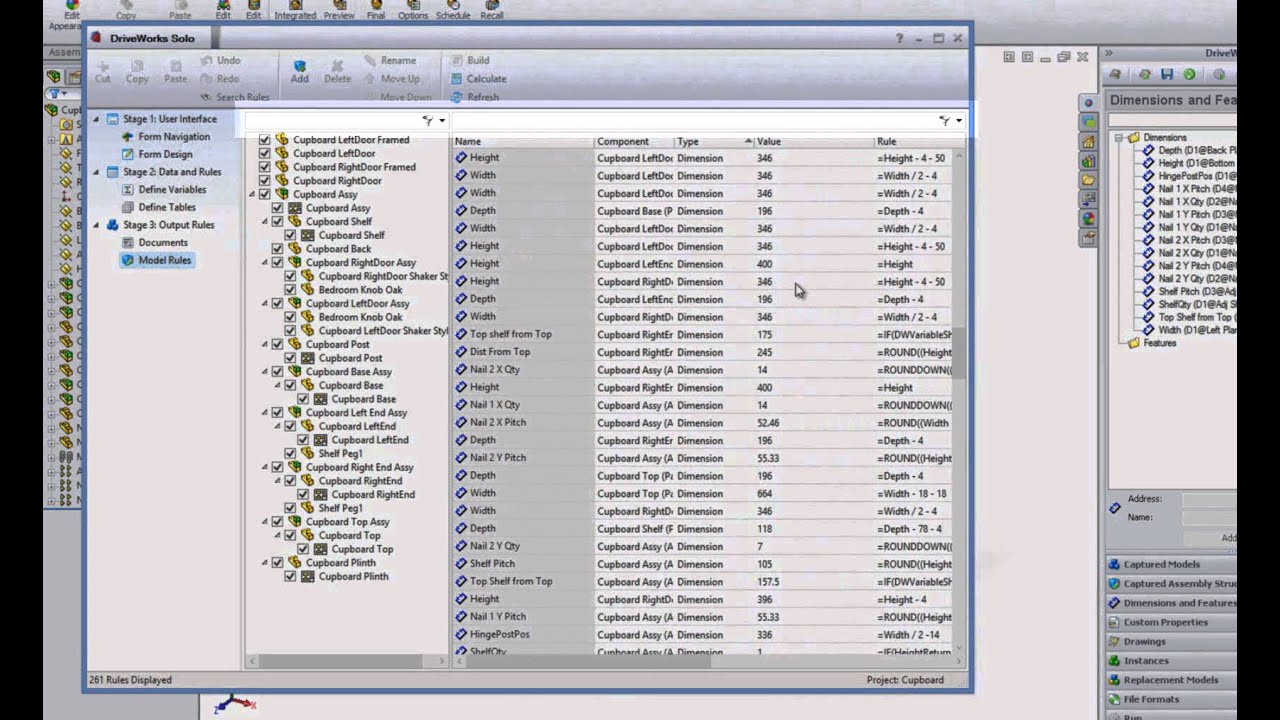 DriveWorks Solo - Capturing a Feature - YouTube