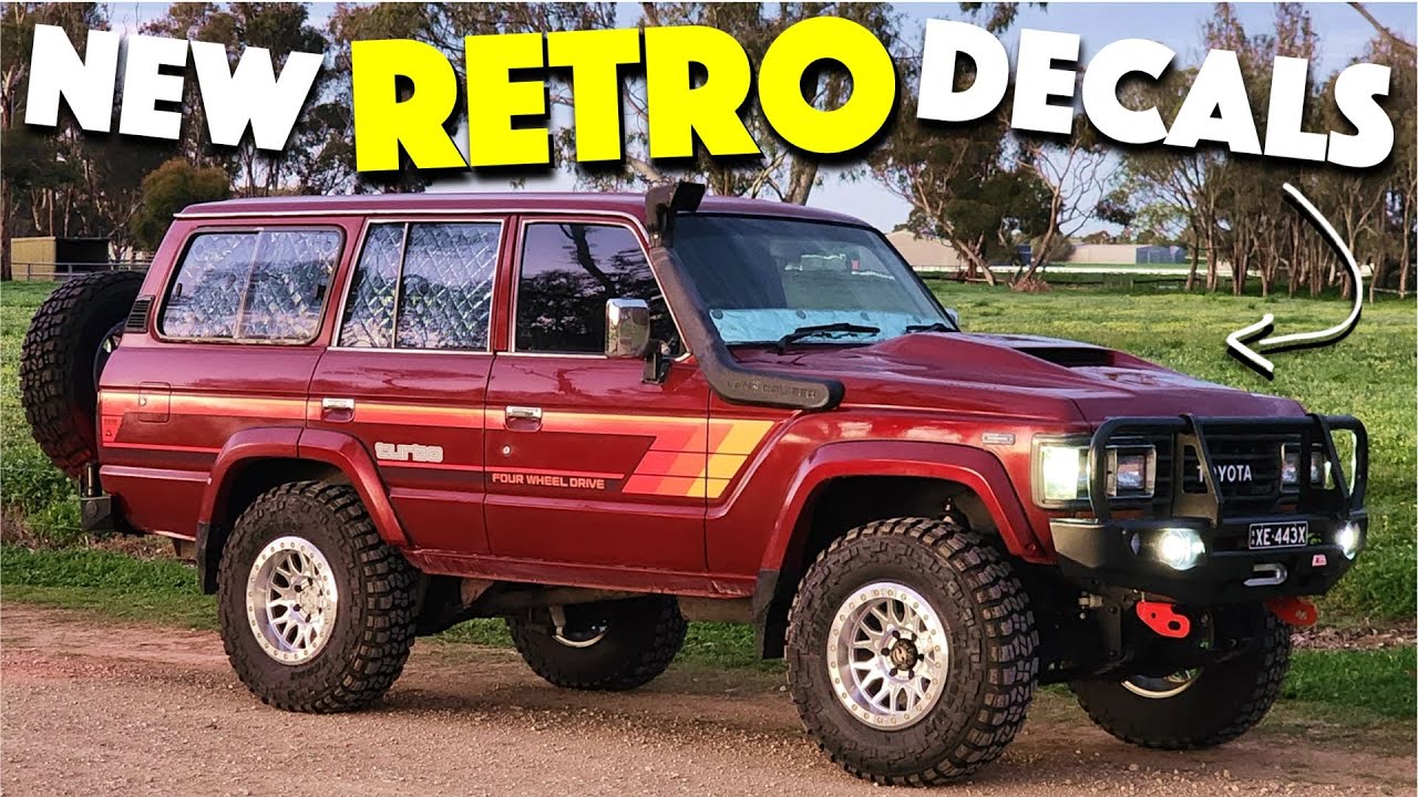 New RETRO Decals on the LC 60series! EP21 - YouTube