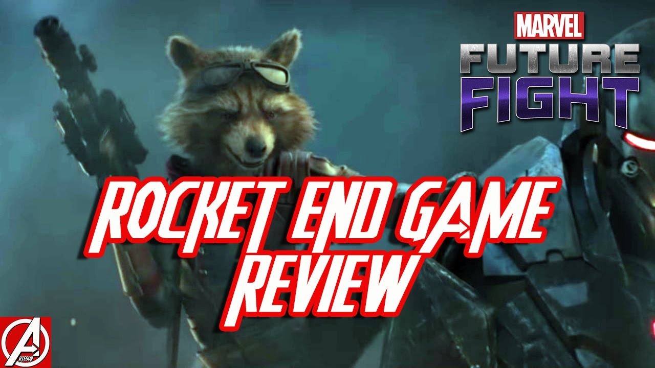 MARVEL FUTURE FIGHT ROCKET END GAME UNIFORME REVIEW GAMEPLAY ESPAÑOL ...