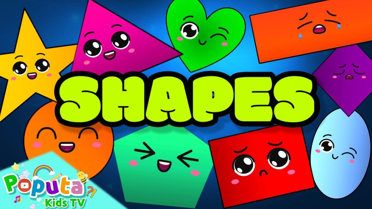 Learn Shapes with objects for Kids|Circle|Square|Triangle|Heart #shapes ...