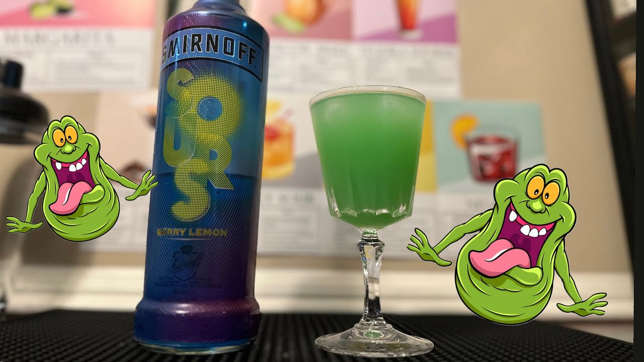 THE SLIMER COCKTAIL 🍸 - YouTube