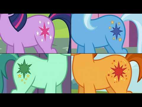 MY LITTLE PONY CUTIE MARKS THAT ARE IDENTICAL!!