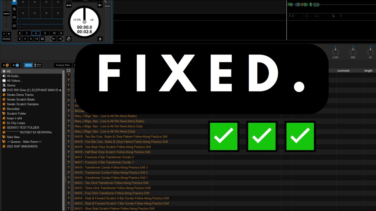 What do orange files mean in Serato?! (HOW TO FIX THEM) - YouTube