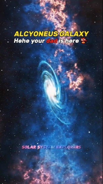 Milky Way vs Alcyoneus Galaxy #space #shorts #galaxy - YouTube