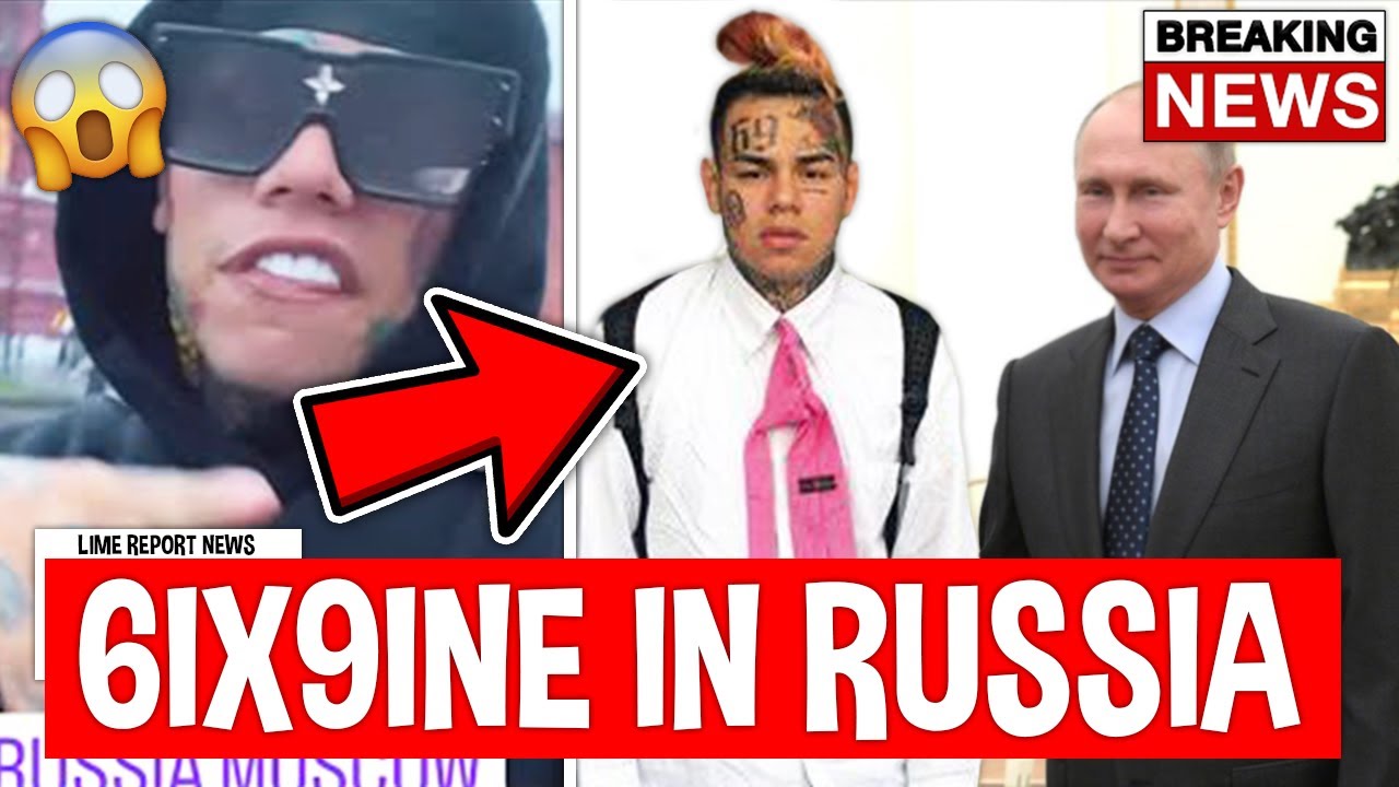 Rapper Tekashi 6ix9ine Meet's President Putin In Russia... - YouTube