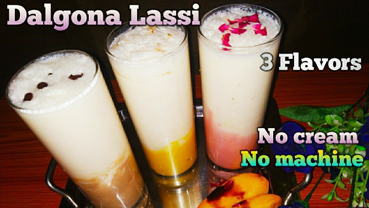 #lassi Lassi recipe | Flavoured lassi at home | लस्सी वही लेकिन बनाने ...