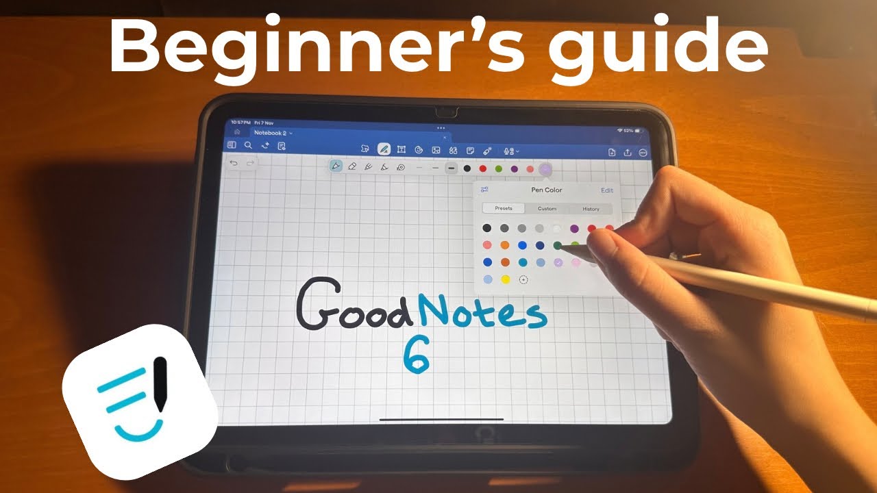 How to use GoodNotes 6? (Complete beginner’s guide) - YouTube