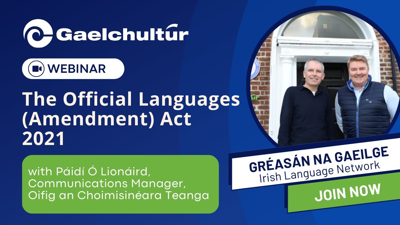 Official Languages (Amendment) Act 2021 - YouTube