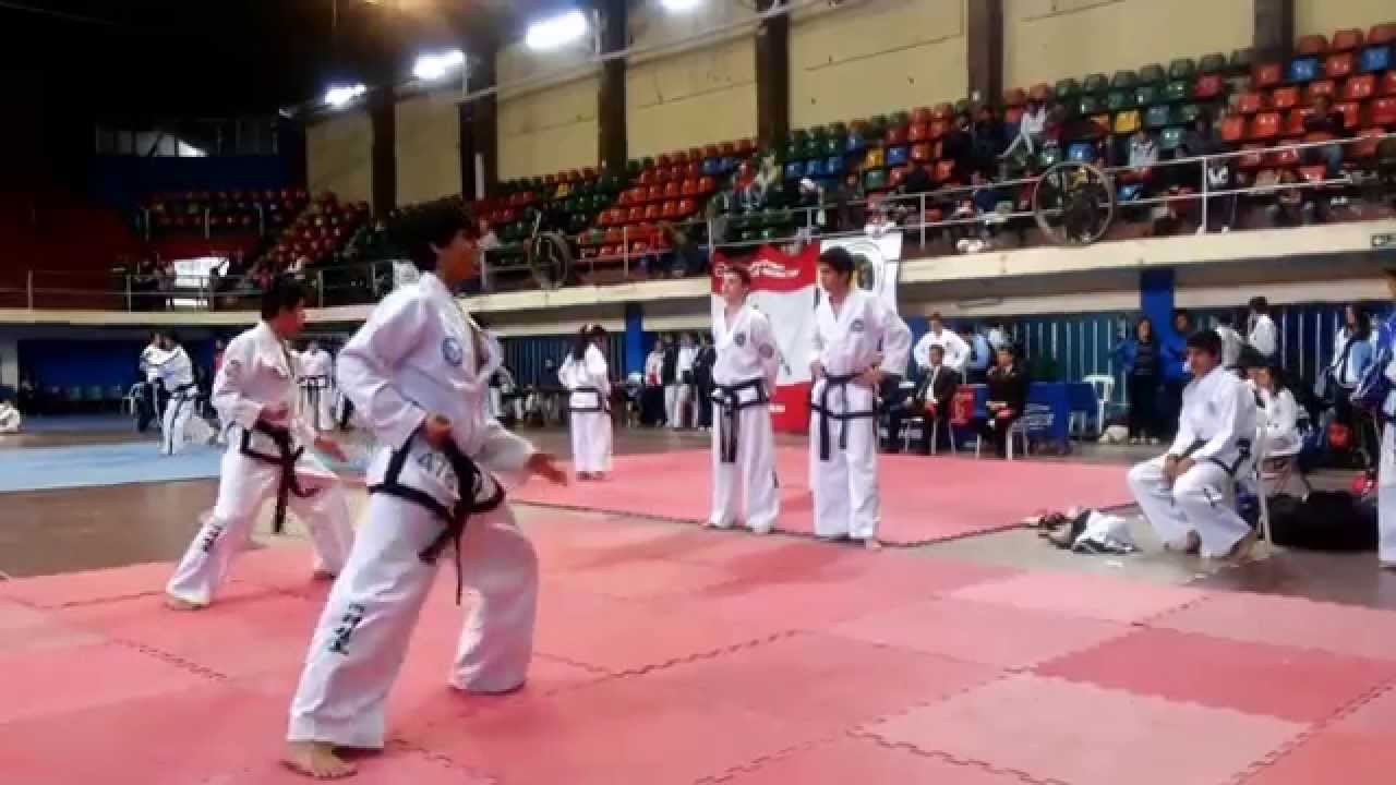 Taekwondo itf- formas tucuman vs santiago del estero! - YouTube