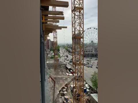 Вид с 9 этажа в ЖК Элементум, со студии 21м, за 3900, БеЗ ПВ!!! По ...