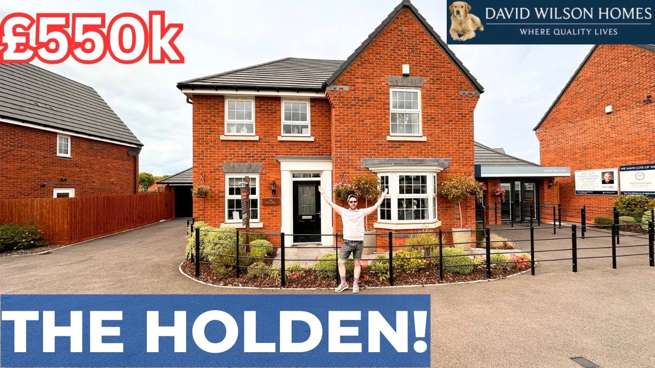 INSIDE DAVID WILSON HOMES £550k 'HOLDEN' Showhome Tour | New Build U.K ...