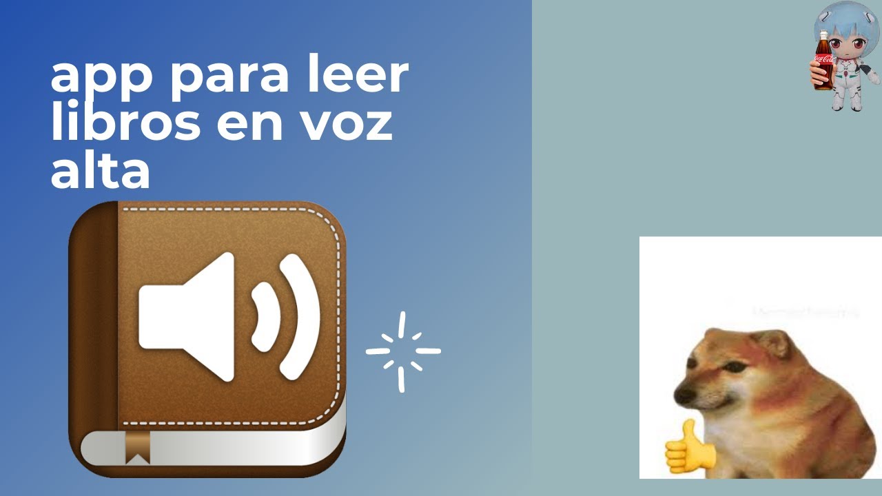 APP para leer libros PDF en voz alta - YouTube