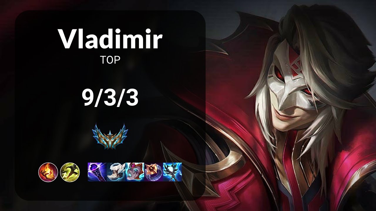 Vladimir vs Ambessa TOP - KR CHALLENGER Patch 15.3 - YouTube