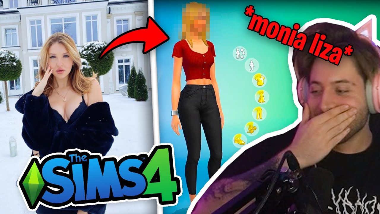 YOSHI TWORZY MONIKE KOCIOŁEK z TEAM X w THE SIMS 4 - YouTube
