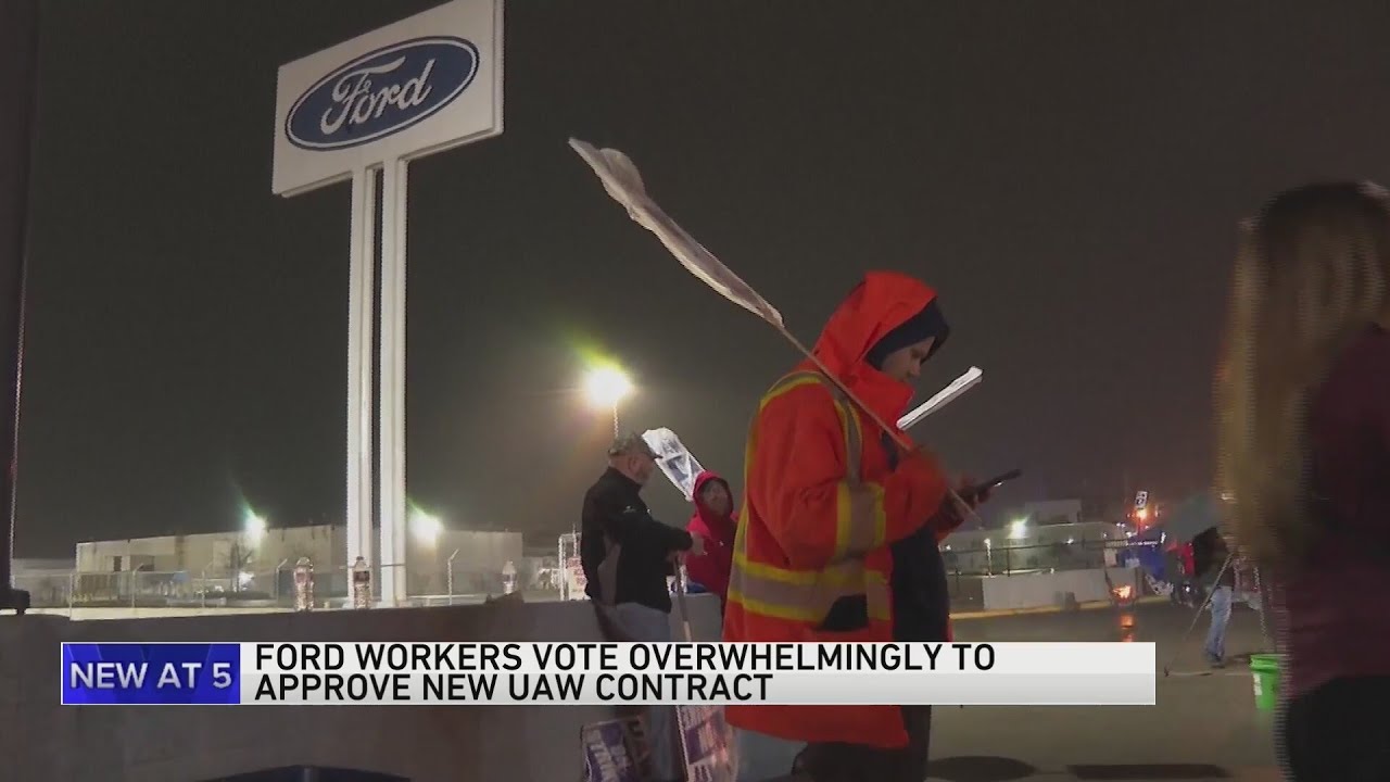 UAW members at the first Ford plant to go on strike overwhelmingly ...