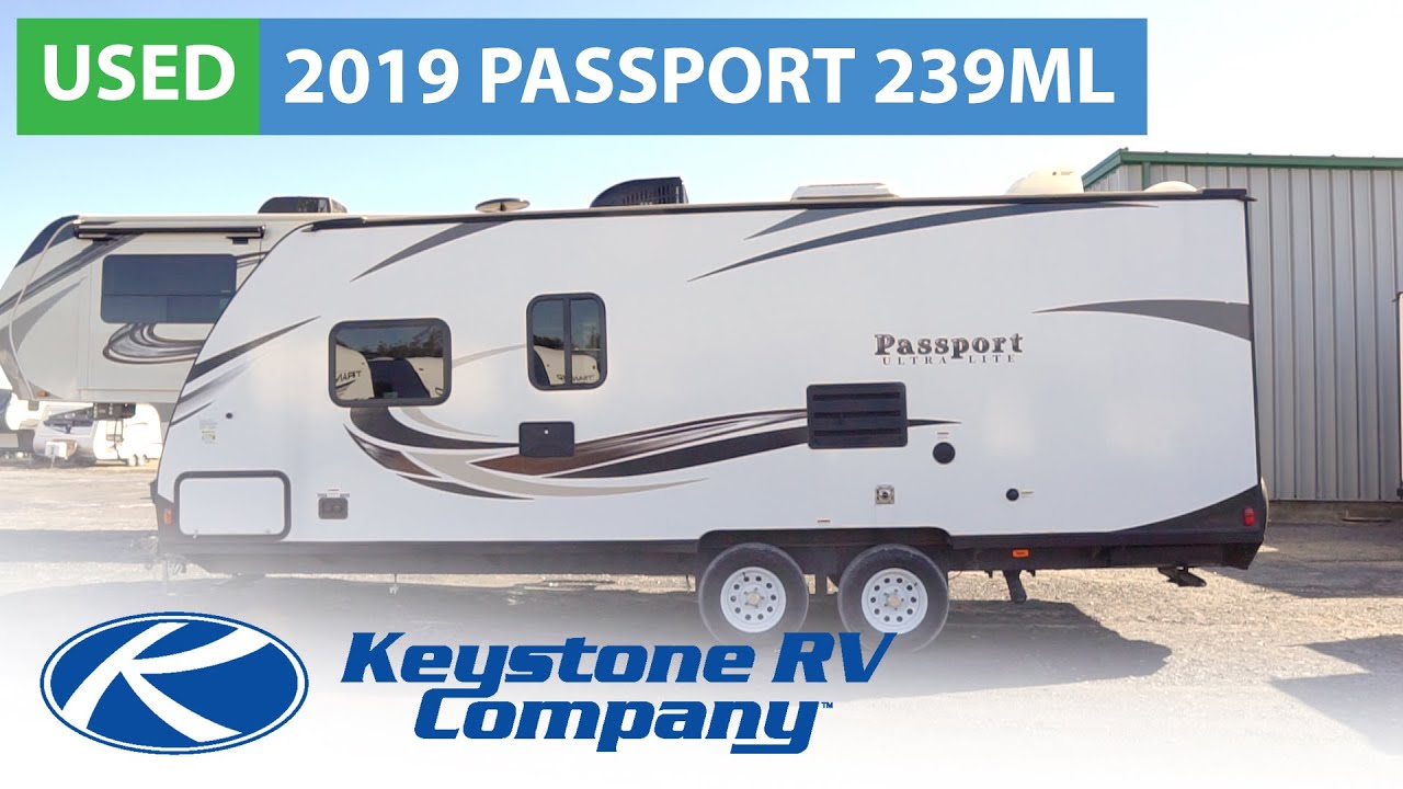 USED 2019 Keystone RV Passport Express 239ML - YouTube