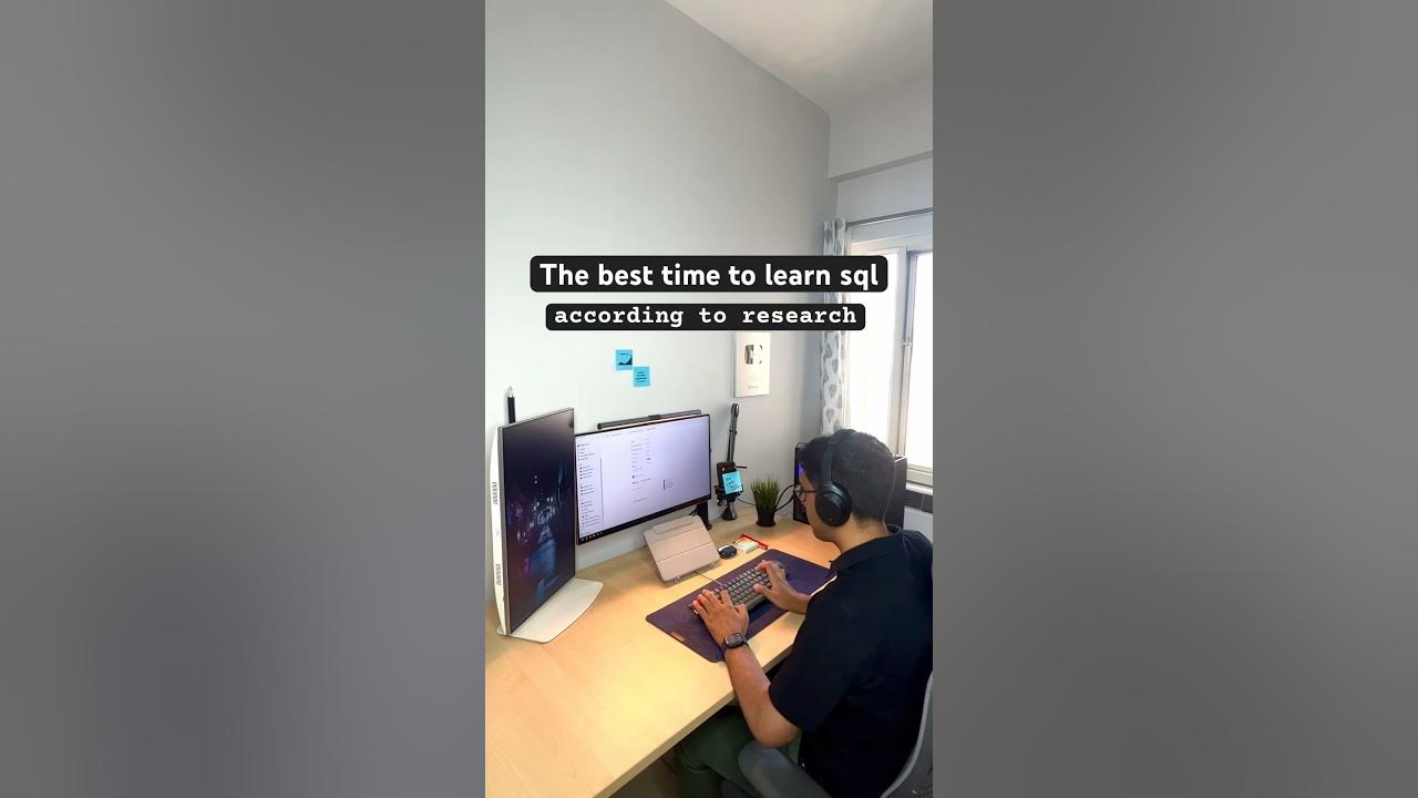 Best Time To Learn Sql Sqlforbeginners Youtube