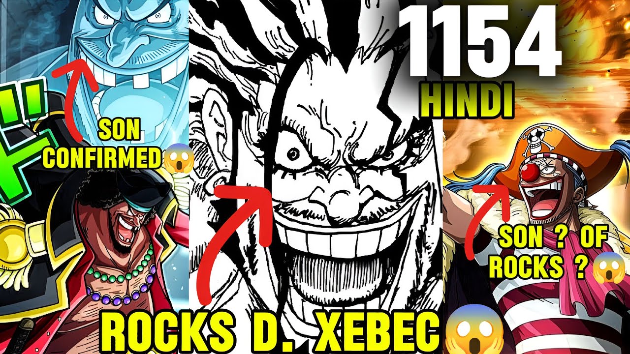 BUGGY IS ROCKS SON ? 😱 | One Piece Chapter 1154🔥In Hindi..| KRISHNA ...