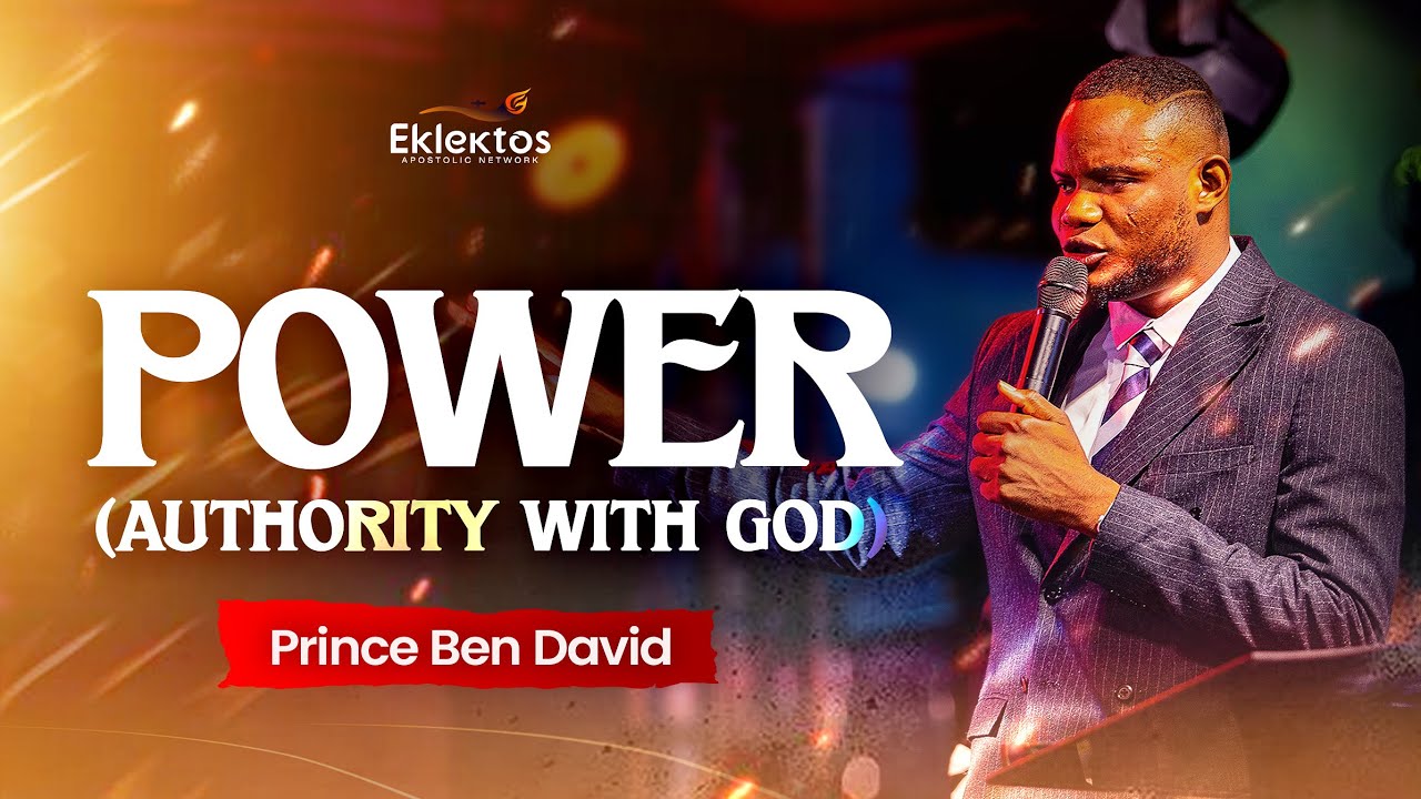 Power : Authority With God - Prince Ben David | Fire Crusade 2024 - YouTube