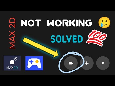 Max 2d file explorer button not working problem fixed || Max2d game maker - YouTube