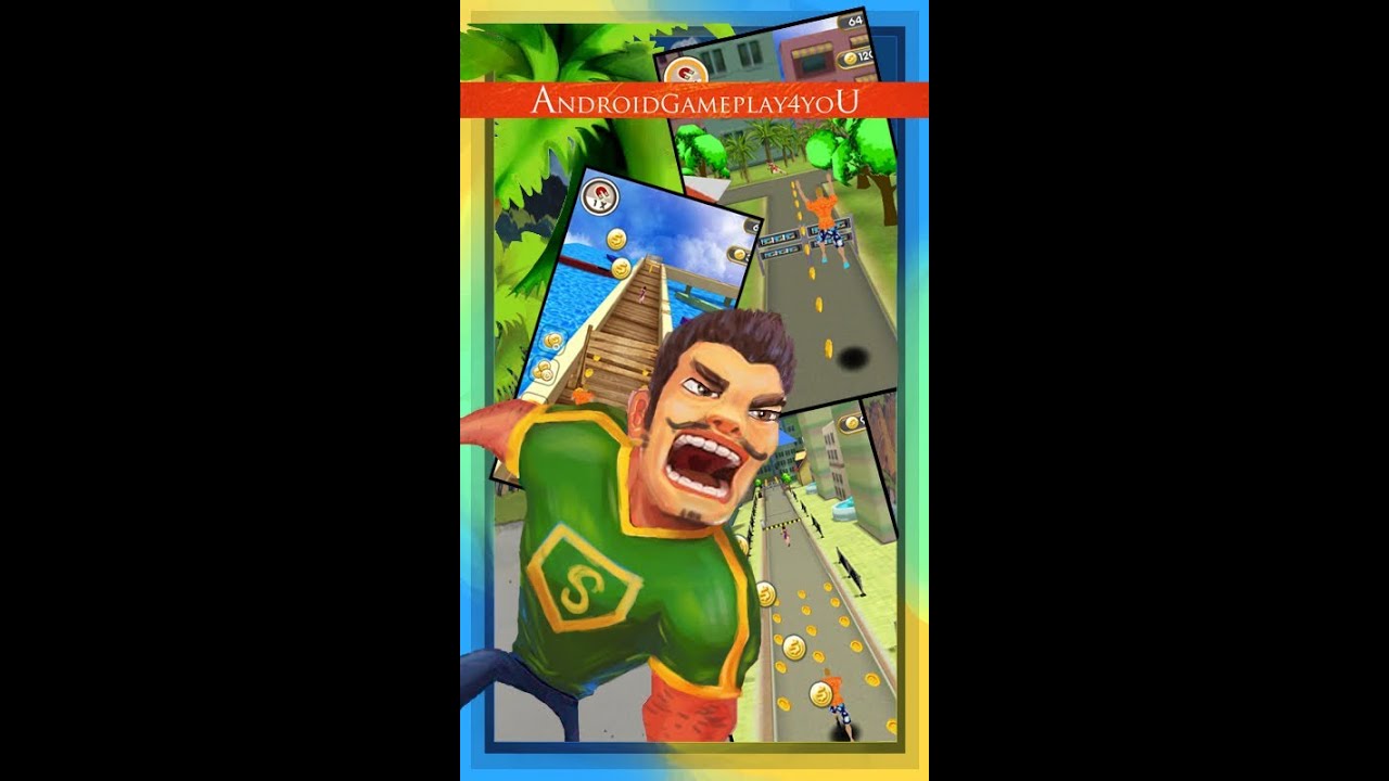 Redline Rush:City Run Android HD GamePlay [Game For Kids] - YouTube