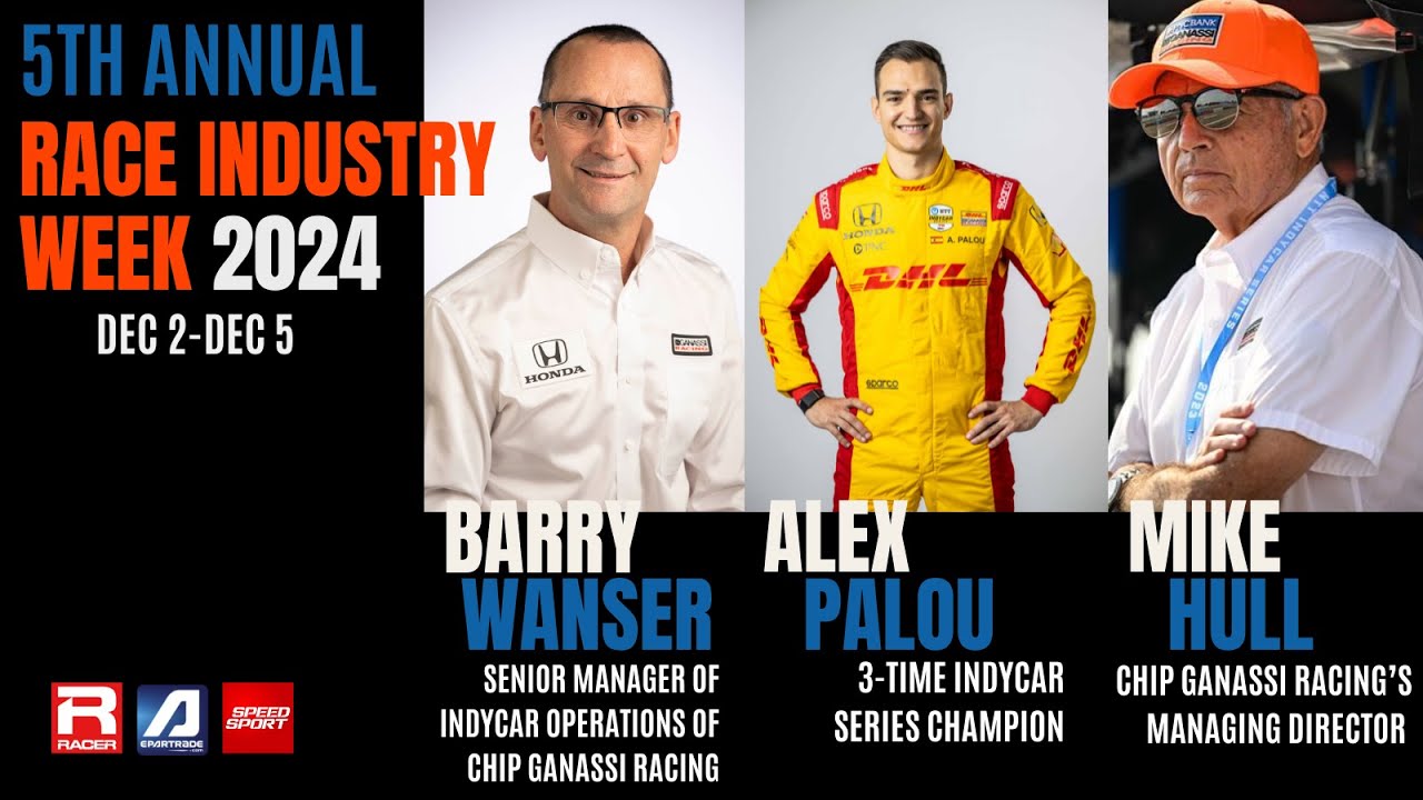 Race Industry Week - Day Four - Chip Ganassi Racing - YouTube