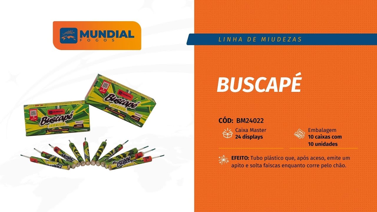 BM24022 - BUSCAPÉ - Mundial Fogos - YouTube