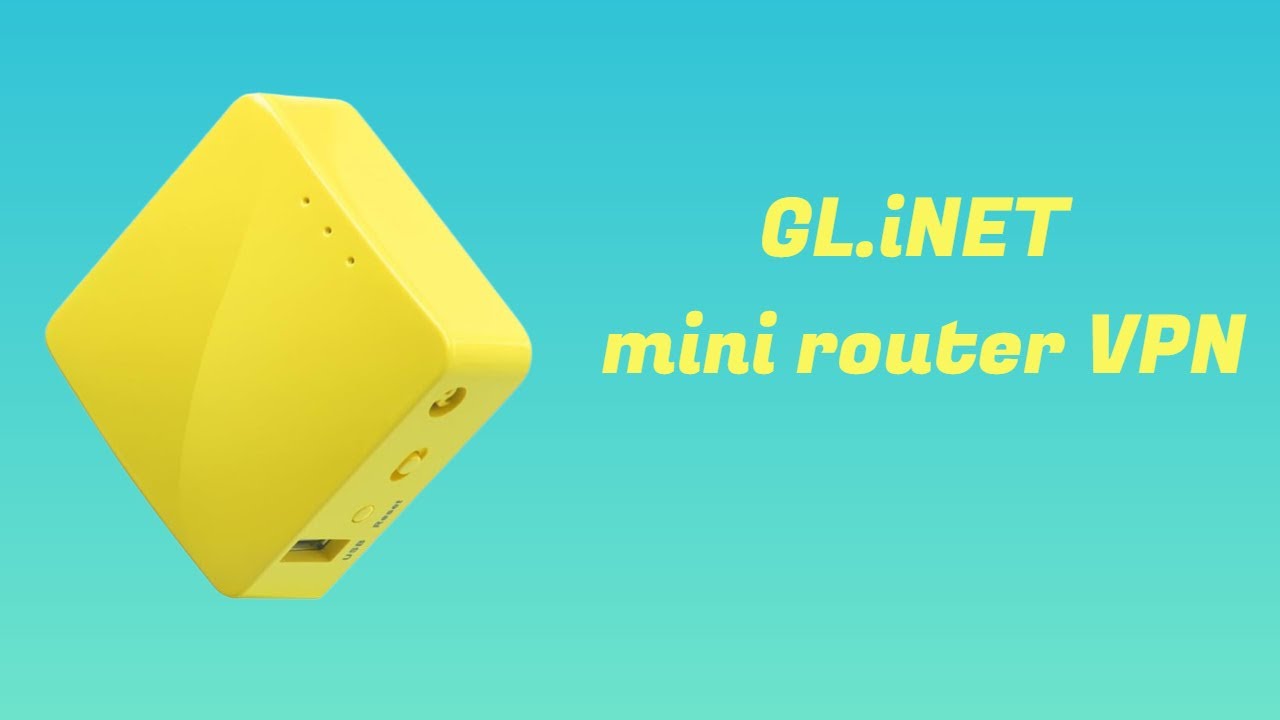 Mini router GL.iNET con VPN📶 - YouTube