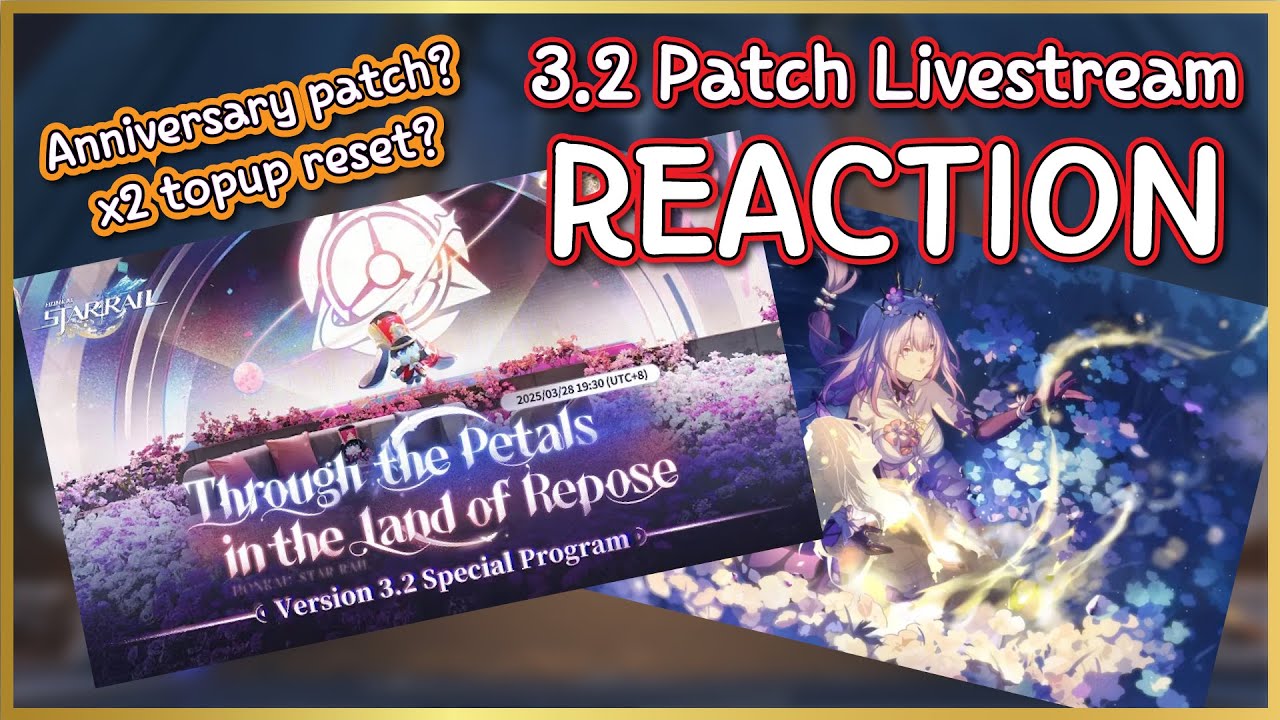 3.2 Livestream watch party & reaction! !HSR !HOYO !Anniversary - YouTube