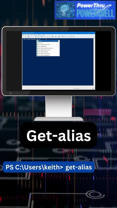 Get-alias-command #powershell #microsoft #programming - YouTube