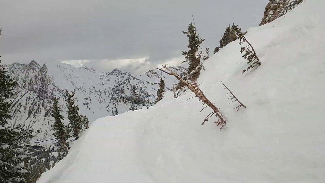 Snowbird,Utah: A powder day on High Baldy. - YouTube