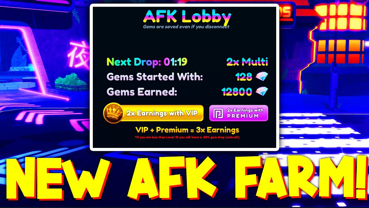 HOW TO GET GEMS FAST *AFK ZONE BOOST* in ANIME DEFENDERS! ROBLOX - YouTube