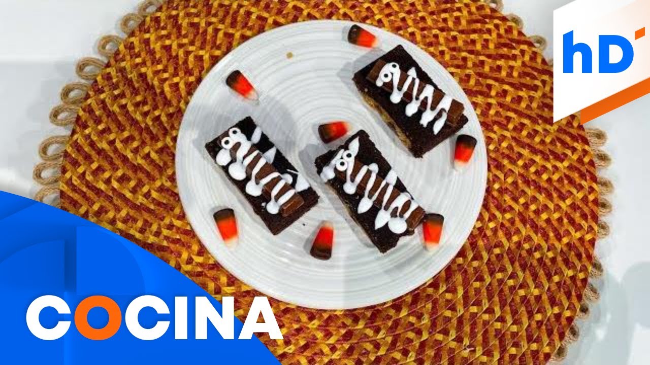 Receta para preparar momias comestibles con brownies | hoyDía ...