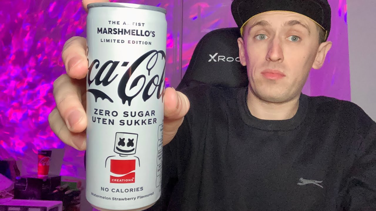 Drink Review - Coca-Cola: Marshmello Limited Edition; Watermelon ...