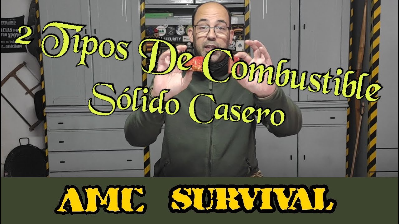 2 Tipos De Combustible Sólido Casero - YouTube