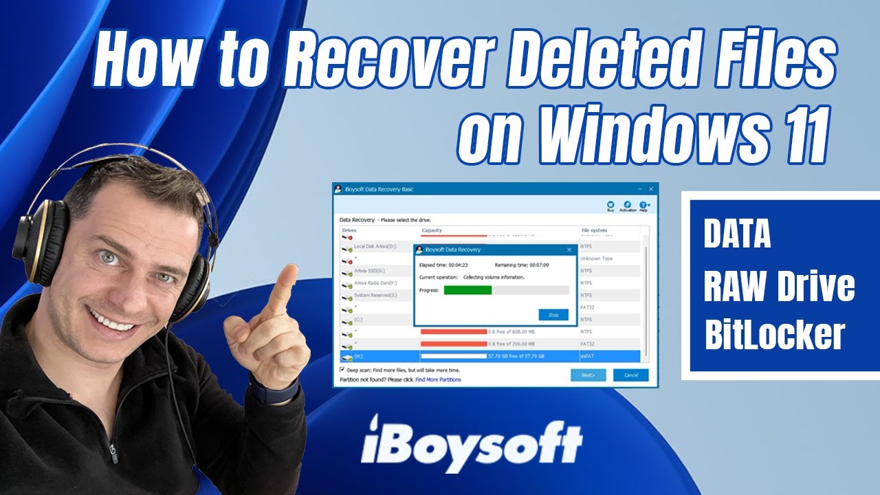 How to recover deleted or lost data from Windows 11 with iBoysoft Data ...