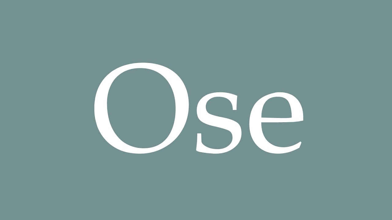 How to Pronounce ''Ose'' (Dare) Correctly in French - YouTube