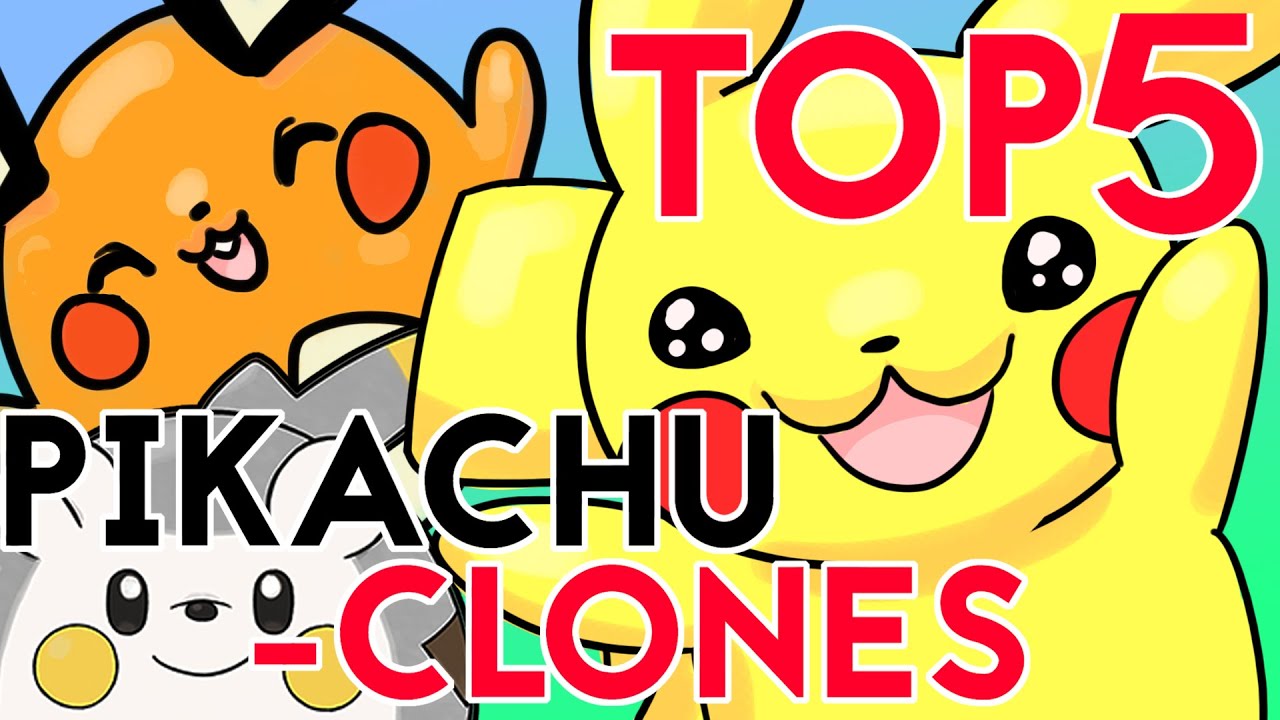 Top 5 Pikachu Clones! - YouTube